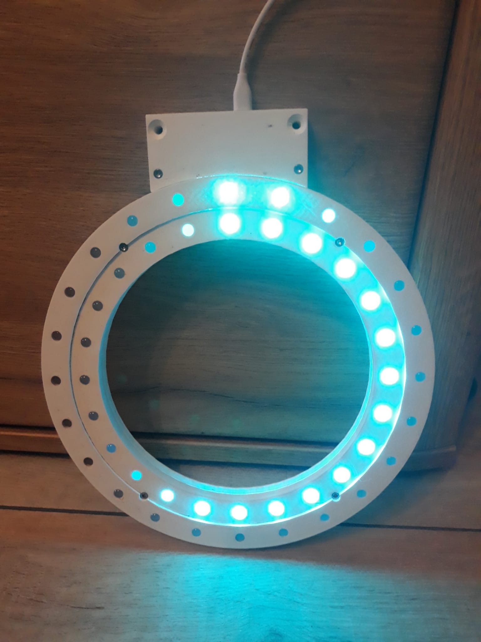 Led Clock By Rubydragon Download Free Stl Model