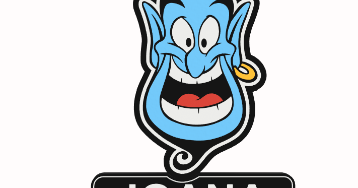 GENIE ALADDIN LED LAMP LIGHTBOX by CM_3D_PRINT | Download free STL ...