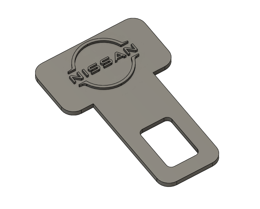 Spona bezpečnostního pásu Nissan X-Trail T30 (Seat Belt Silencer) by ...