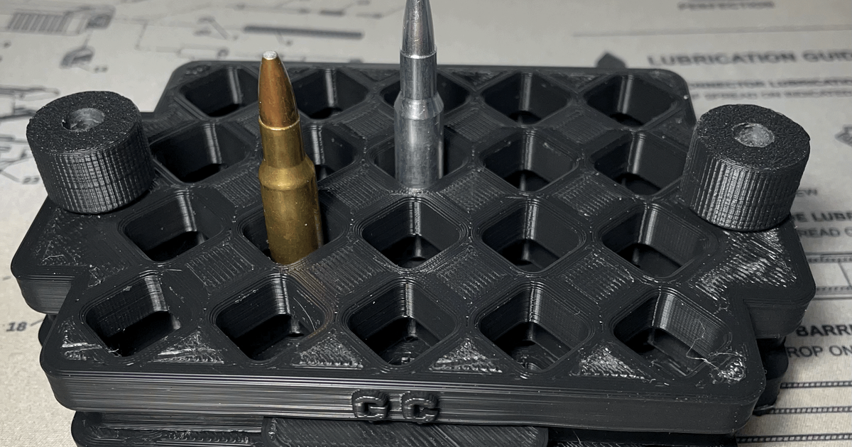 ammo tray reloading block by Gabriele | Download free STL model ...