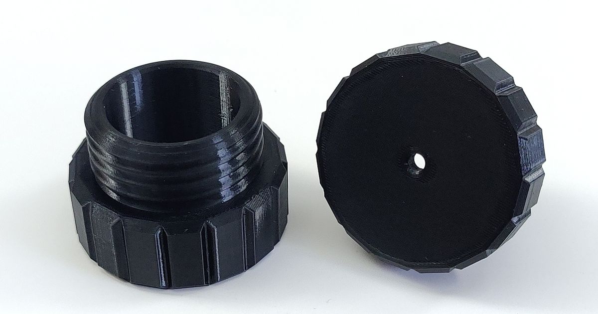 Gasmask Breath Restrictor by Tschrock | Download free STL model ...