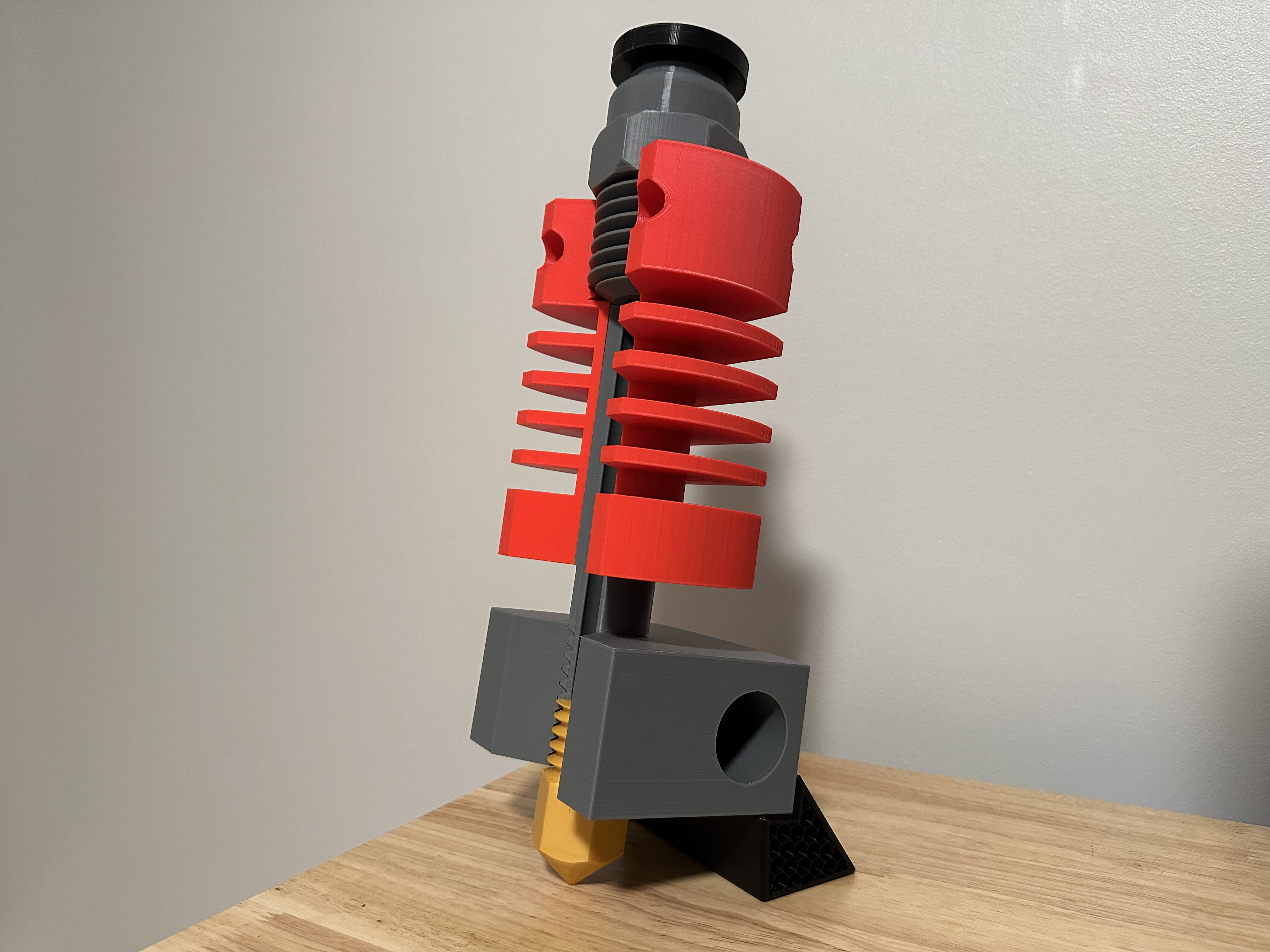 Giant Hot End Model (Educational) - Improvements + Stand (Remix) by ...
