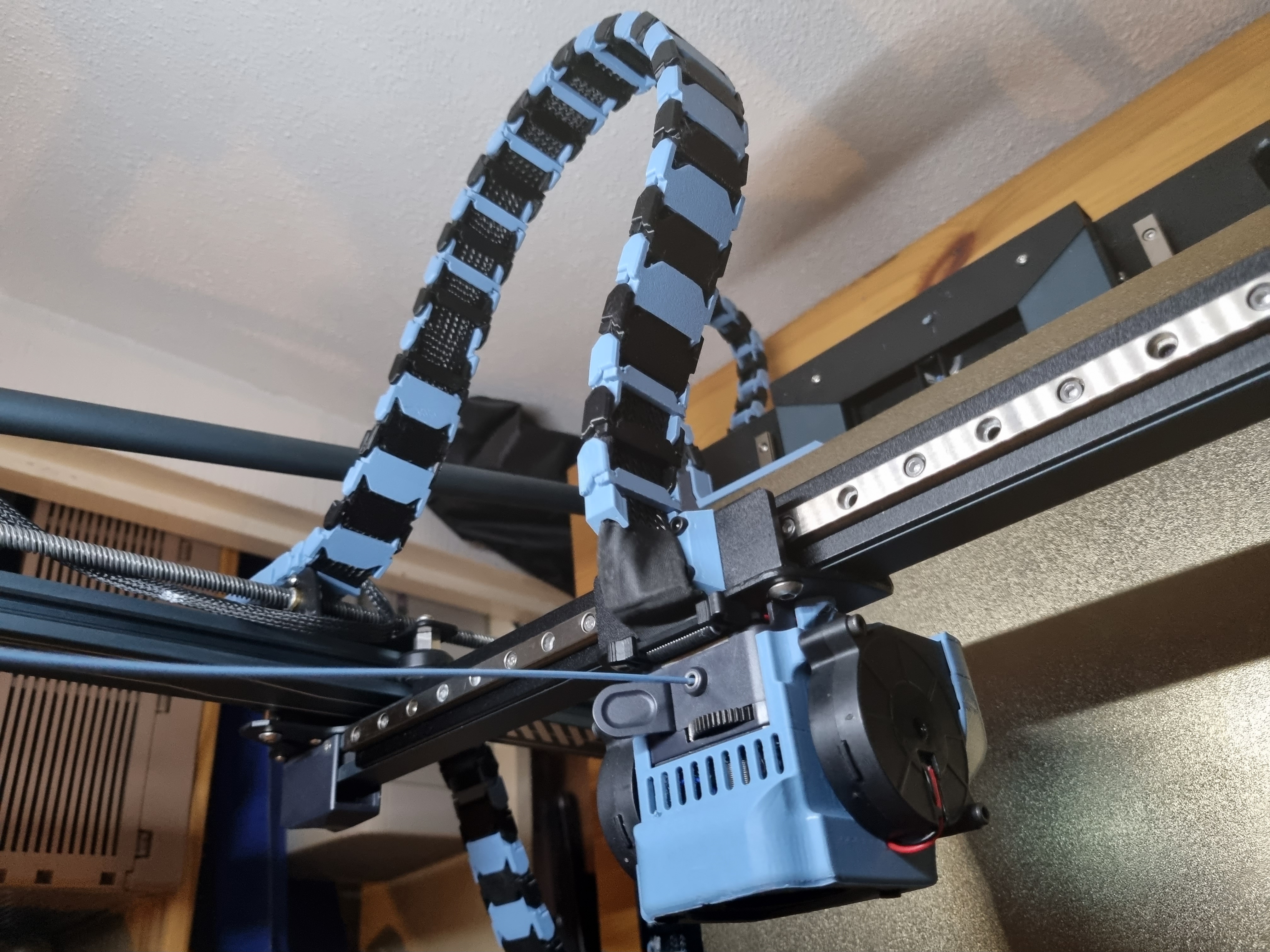 TBSTRON3D Neptune 4 / 3 series lineair rail cable chain connection por ...