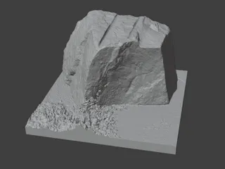 Large Stone by Braunbaer | Download free STL model | Printables.com