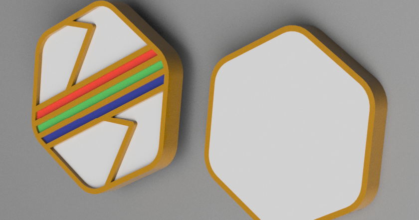 Apple fitness badge 7 of 7 by Mahzuni | Download free STL model ...