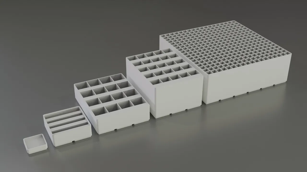 Gridfinity Bin Generator by Jeroen | Download free STL model ...