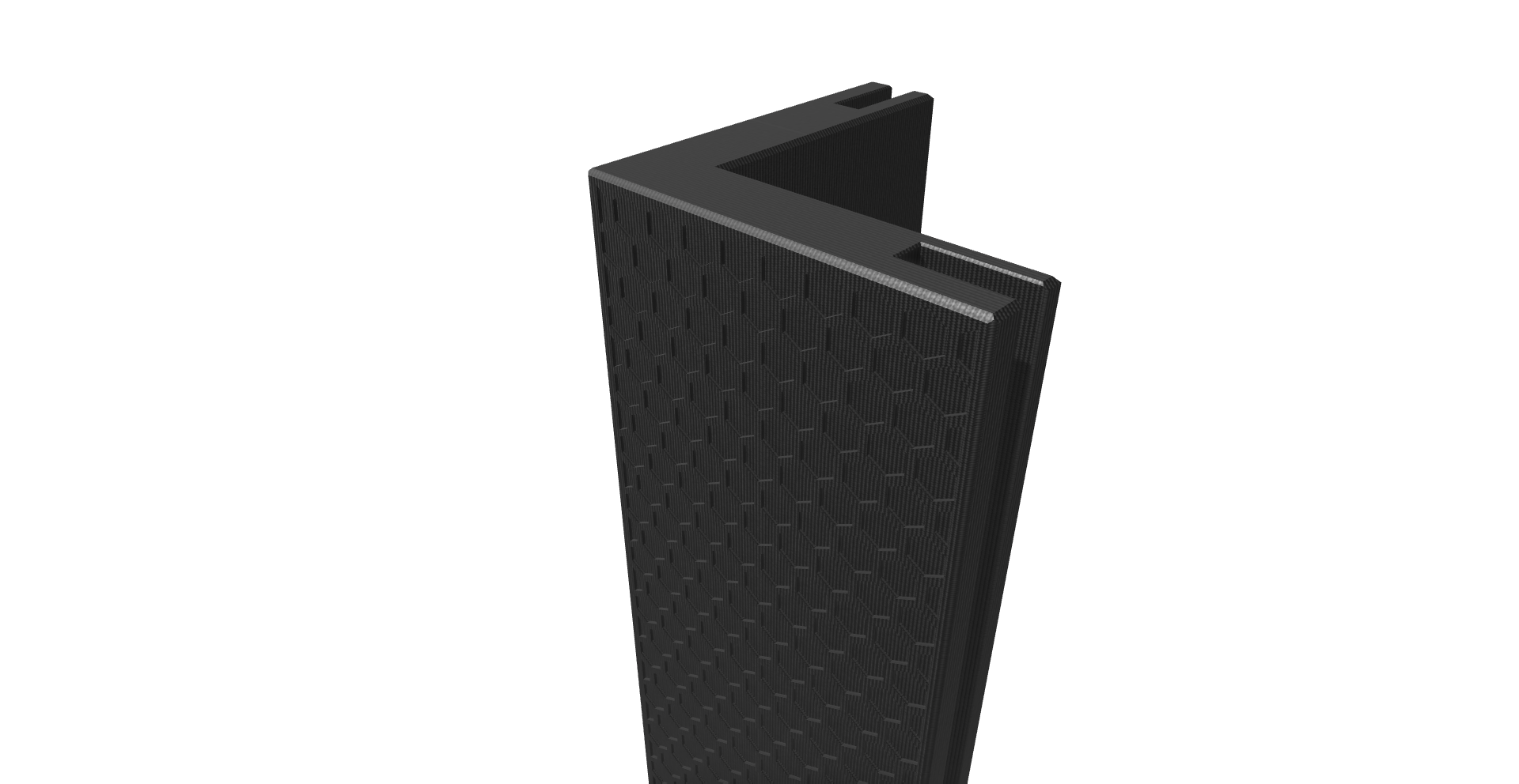 Corner for 3 mm plate, honeycomb pattern by Veovergard | Download free ...