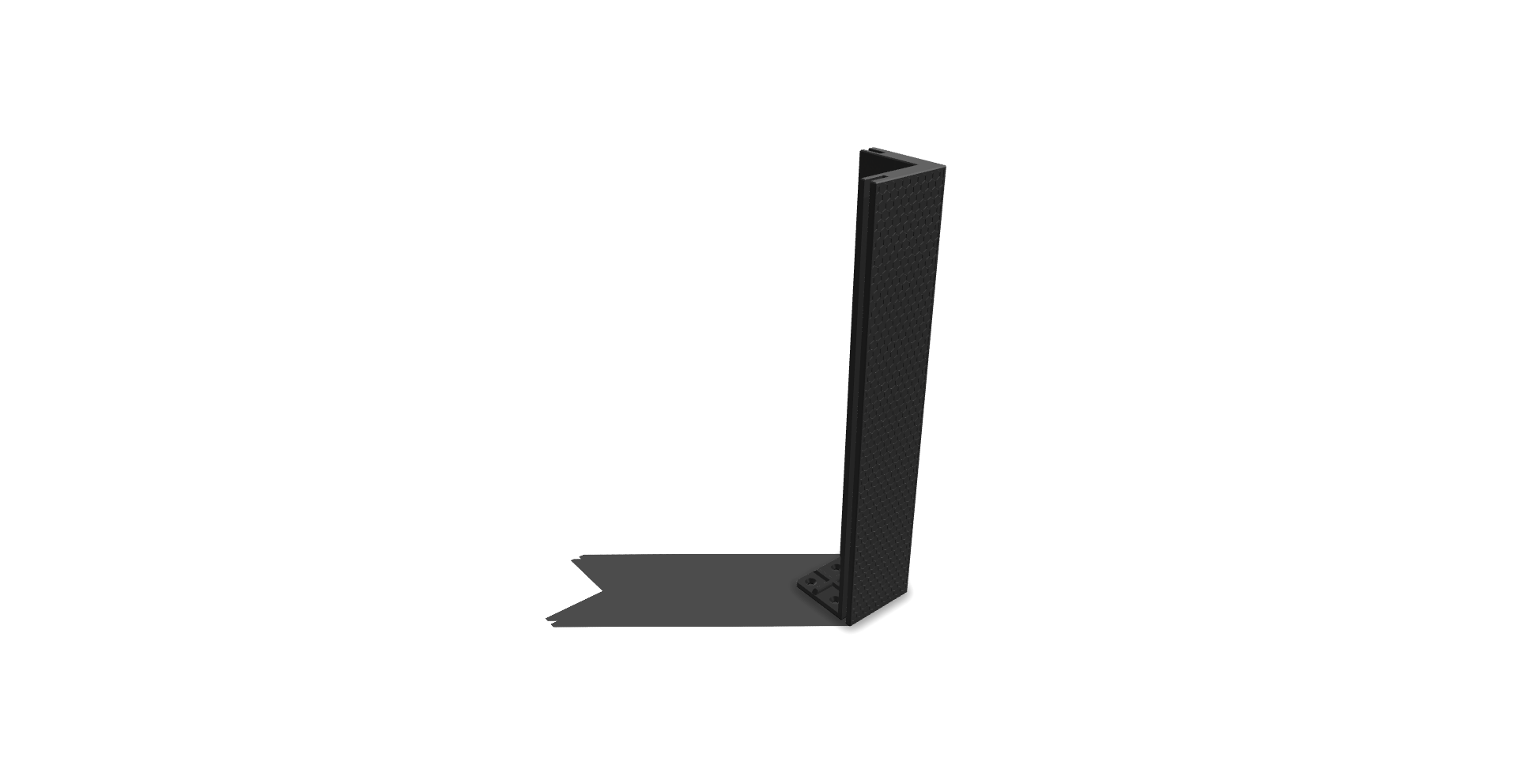 Corner for 3 mm plate, honeycomb pattern by Veovergard | Download free ...