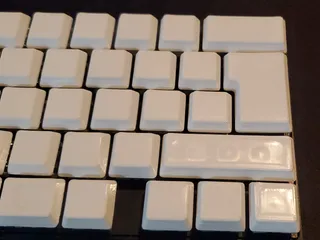 Low Profile MX Keycaps (with iso-enter) by heiso | Download free STL ...