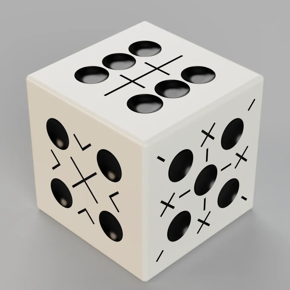 Knucklebone dice by Ink | Download free STL model | Printables.com