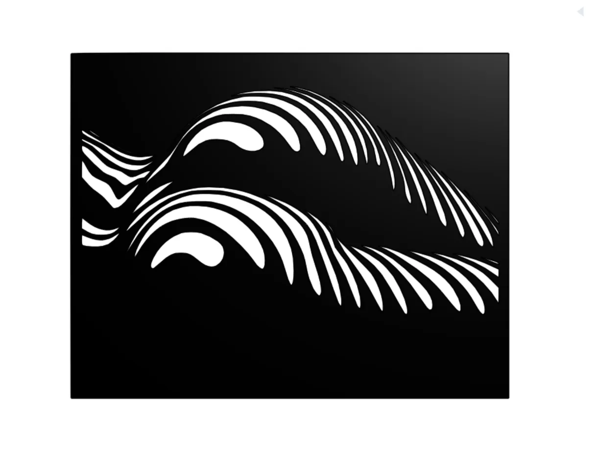 woman body abstract - wall art by klimoma | Download free STL model ...