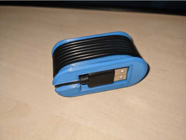 1m USB Cable Reel by christian | Download free STL model | Printables.com