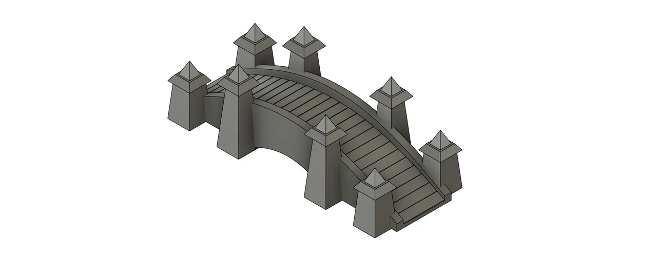 Fantasy Bridge Model by Sheepo | Download free STL model | Printables.com
