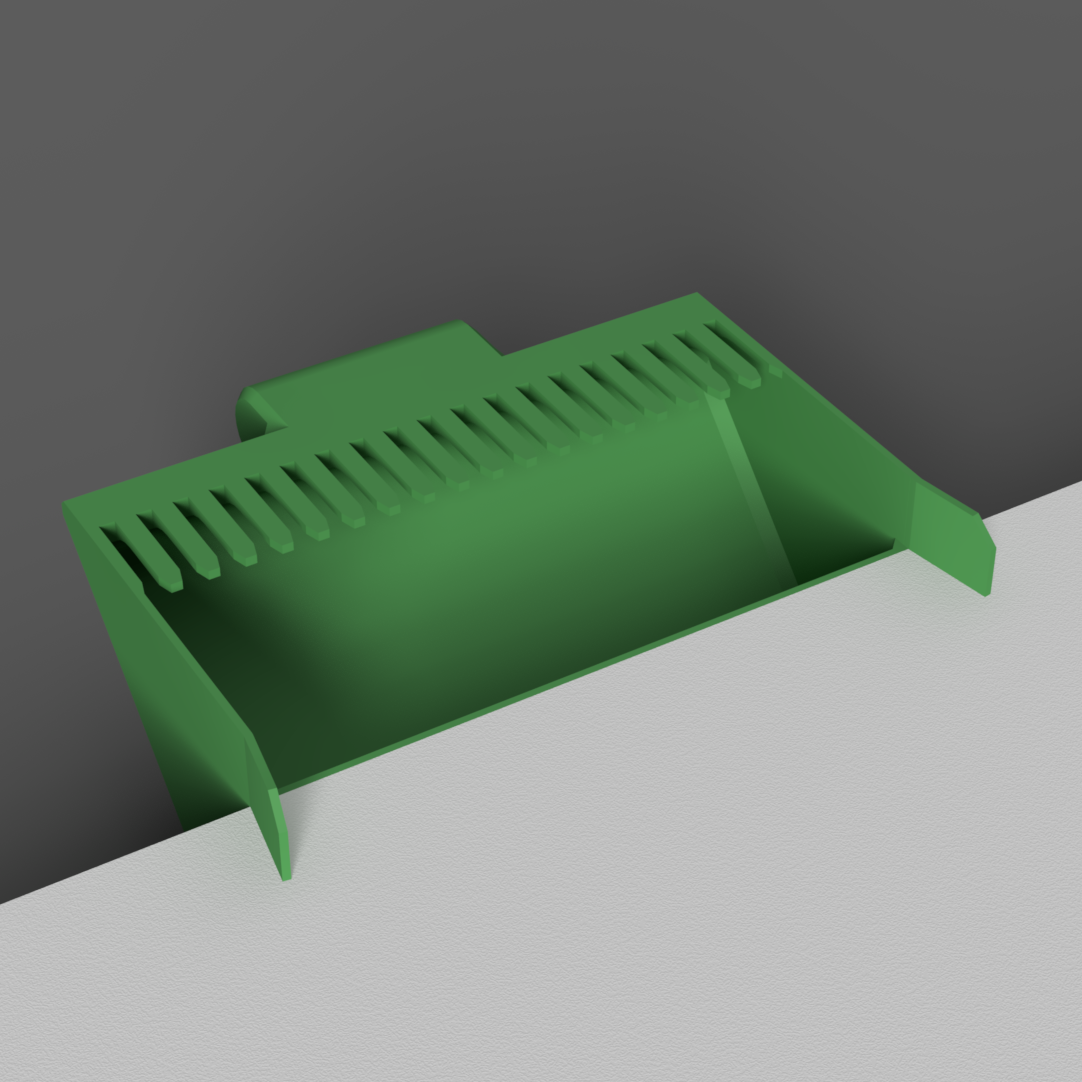 Benchtop Dust Pan With Brush Cleaner by JohnMartin | Download free STL ...