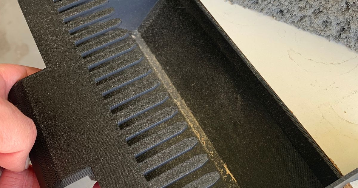 Benchtop Dust Pan With Brush Cleaner by JohnMartin | Download free STL ...