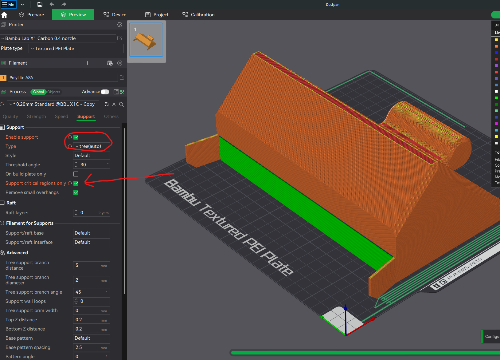 Benchtop Dust Pan With Brush Cleaner by JohnMartin | Download free STL ...