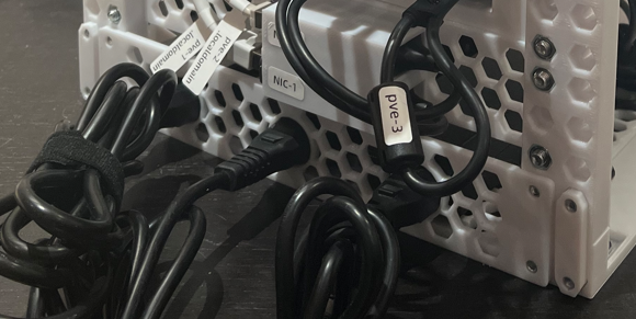 Honeycomb Server Rack Panel with Cable Pass-Through by CryPt00n ...