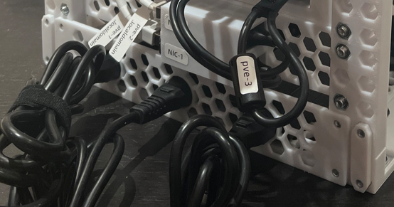 Honeycomb Server Rack Panel with Cable Pass-Through by CryPt00n ...