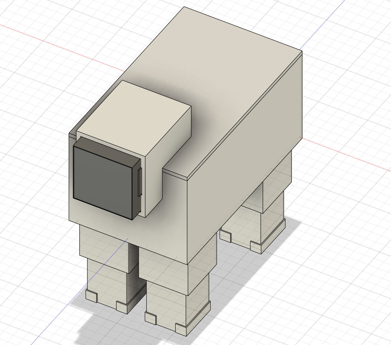 Project Jeb_ : Rainbow Minecraft Sheep by Nowaiii | Download free STL ...