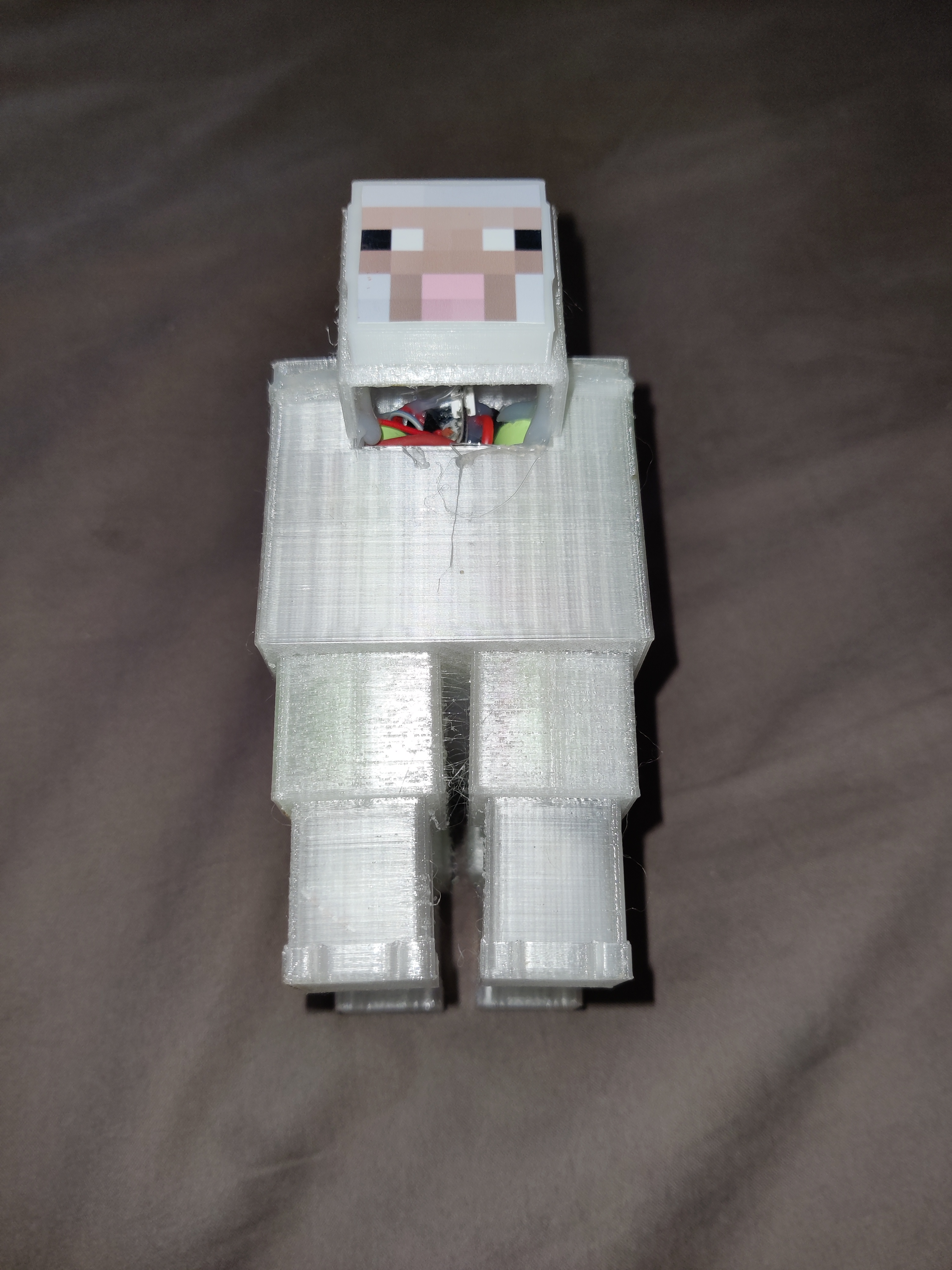 Project Jeb_ : Rainbow Minecraft Sheep by Nowaiii | Download free STL ...