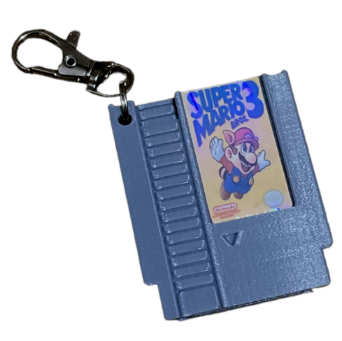 Game Cartridge Keychain by quantix8 MakerWorld: Download Free 3D Models