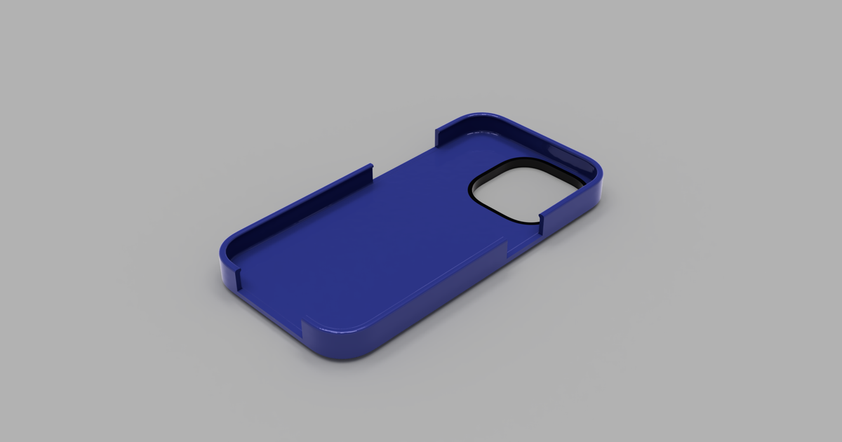 Thin iPhone 14 Pro case by Druckinator | Download free STL model ...