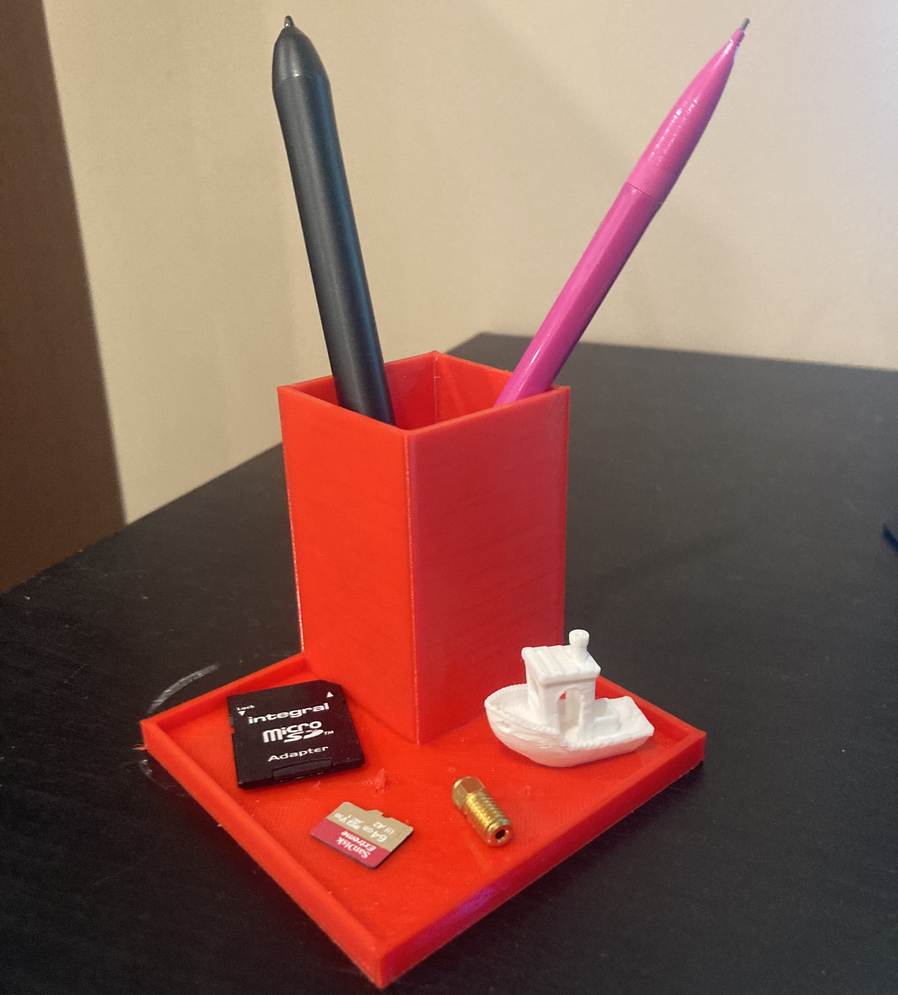 Simple Desktop Organizer by Advarine_3D | Download free STL model ...