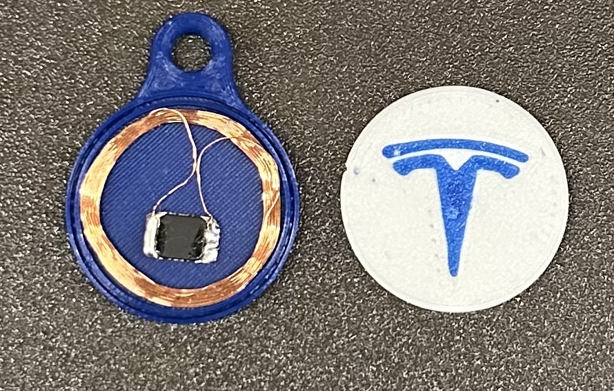 Tesla Custom Keyfob by wedgeworks | Download free STL model ...