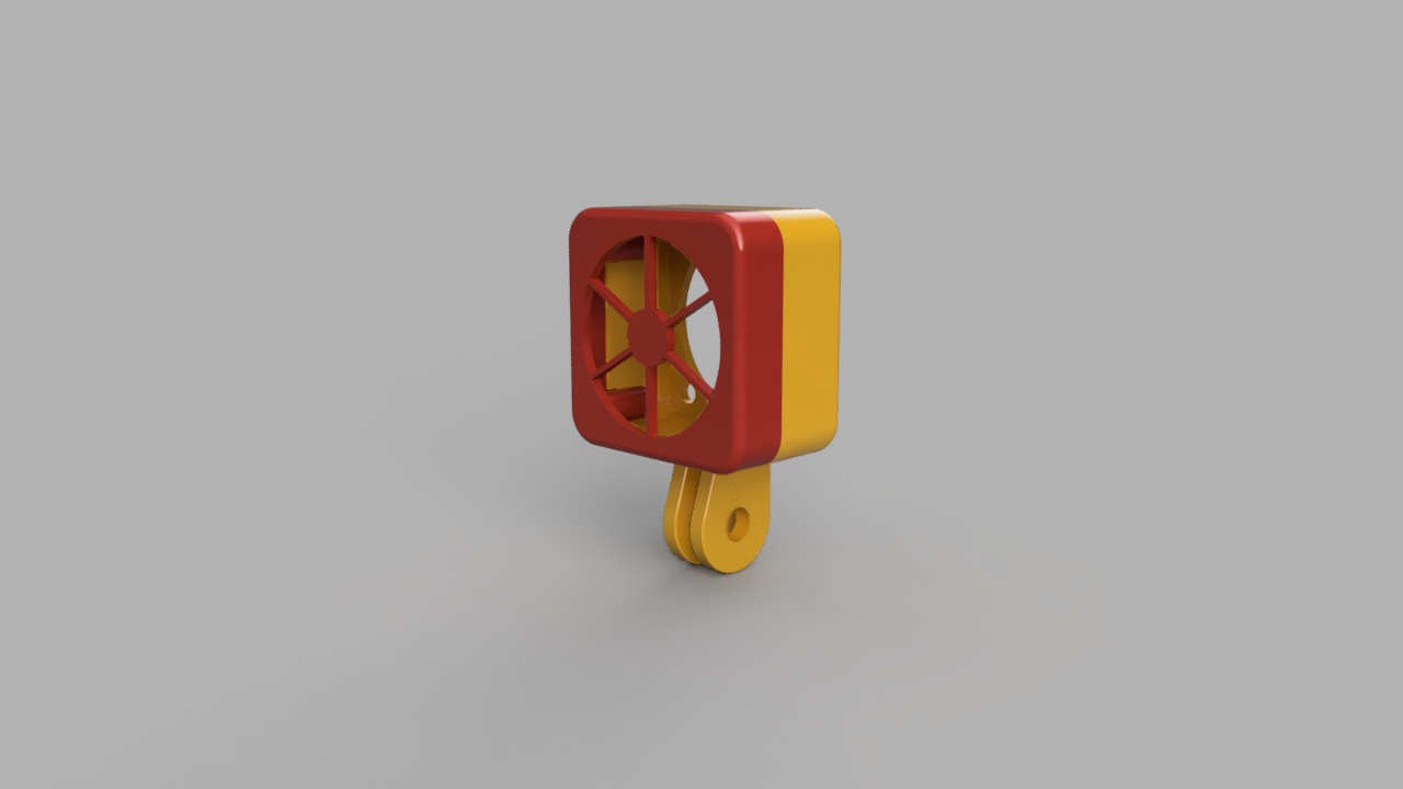Raspberry Pi 30 mm Fan Action Mount by adimaniac | Download free STL ...
