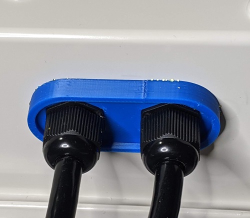 PG7 Gland Dual Mount Plate by CPS_Systems | Download free STL model ...
