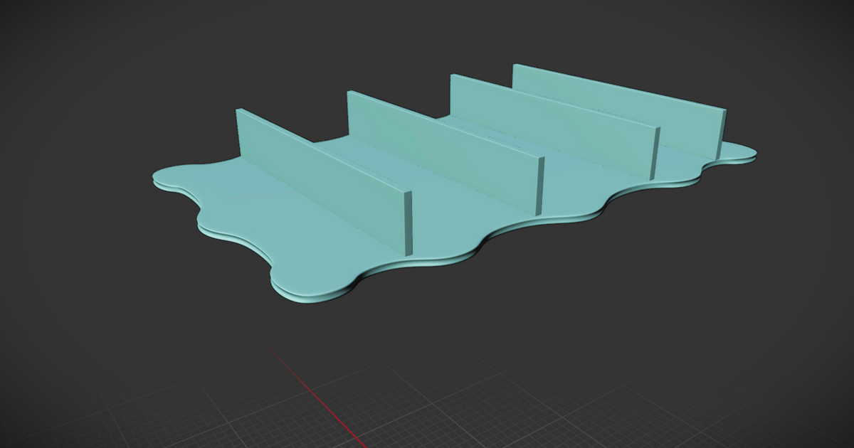 Book case (holder) by 3DPrintandLove | Download free STL model ...