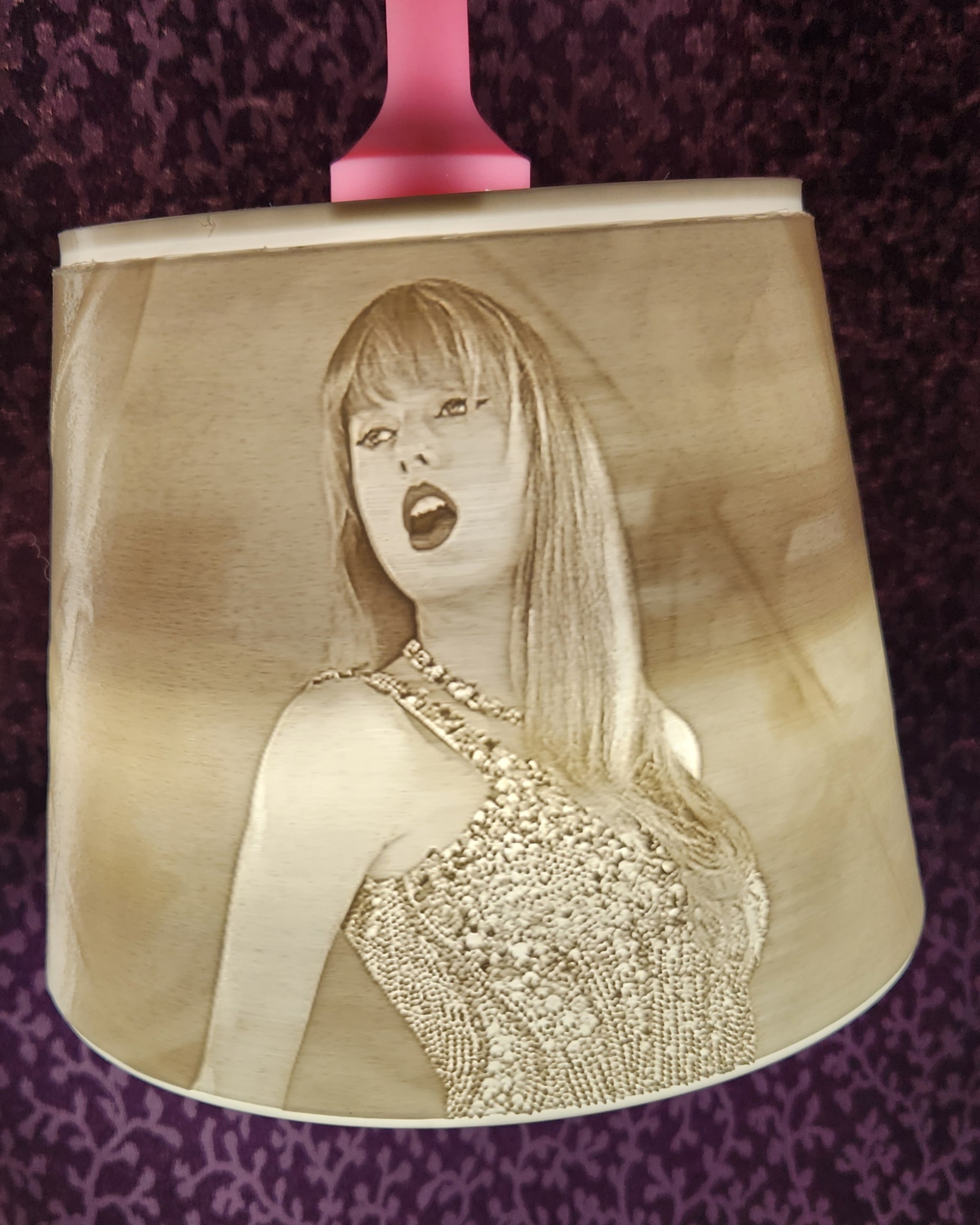 Tay Tay Swift Lithophane lampshade by T G | Download free STL model ...