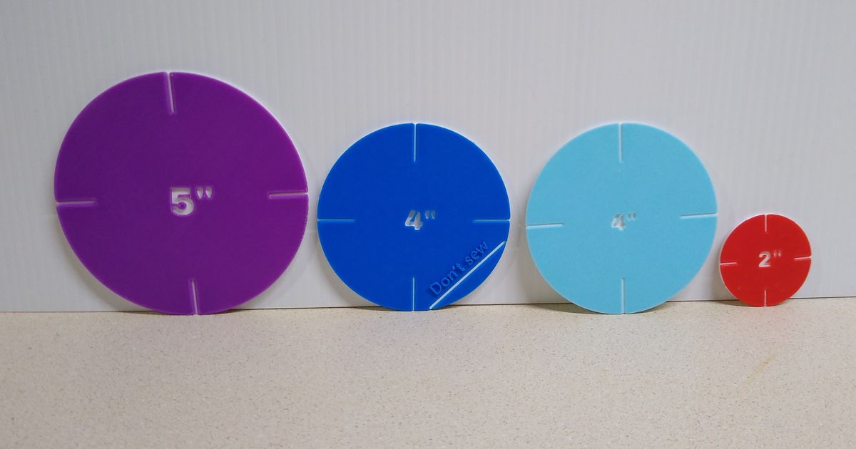 Circular templates by Startrekfan2 | Download free STL model ...