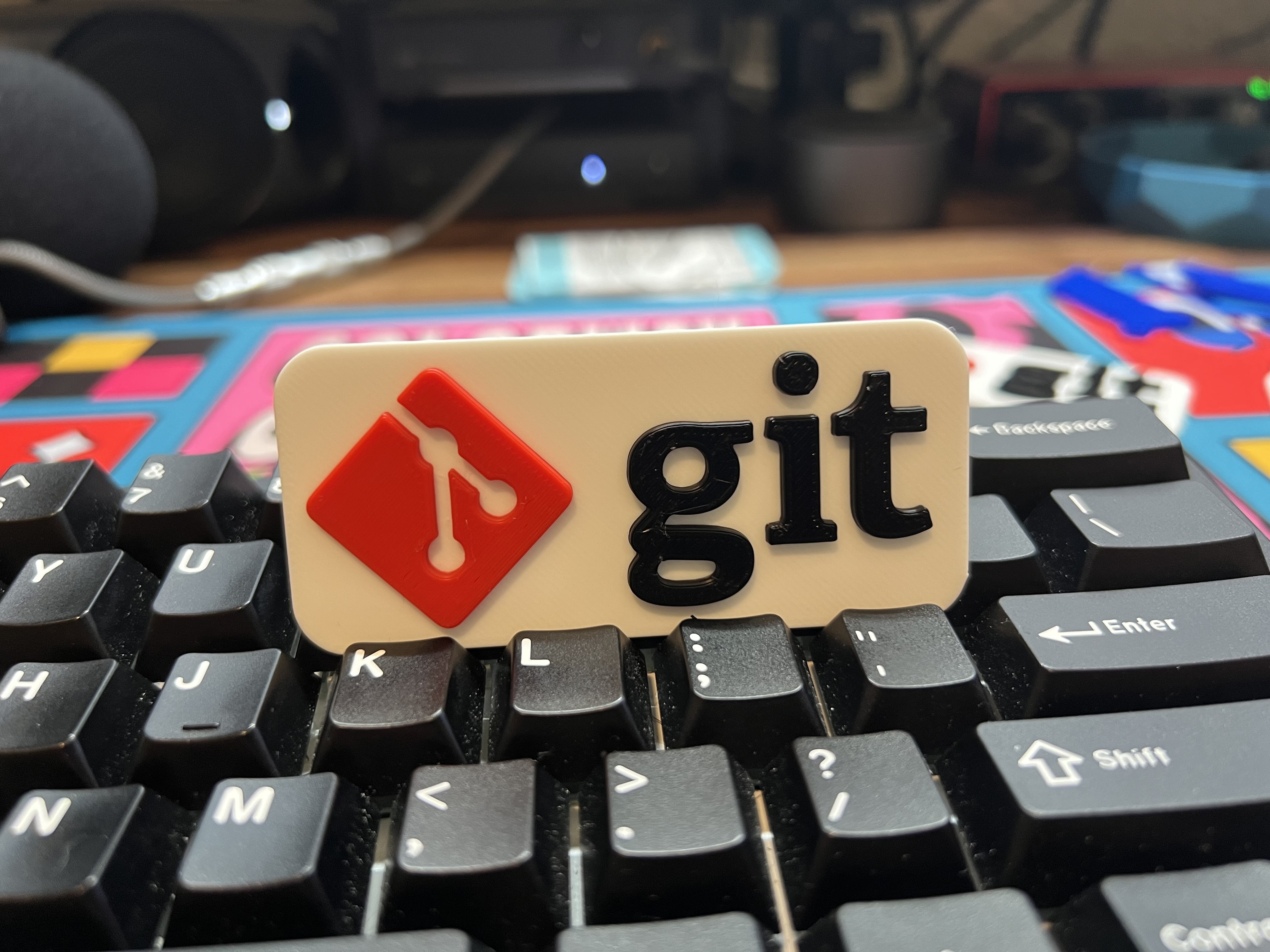 Git Logo by sprite222 | Download free STL model | Printables.com