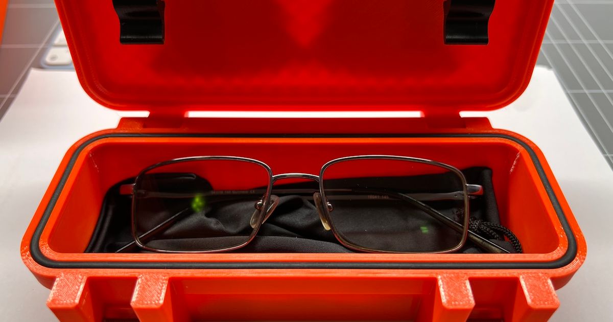 Sunglasses/Spectacles Case by muddymaker | Download free STL model ...