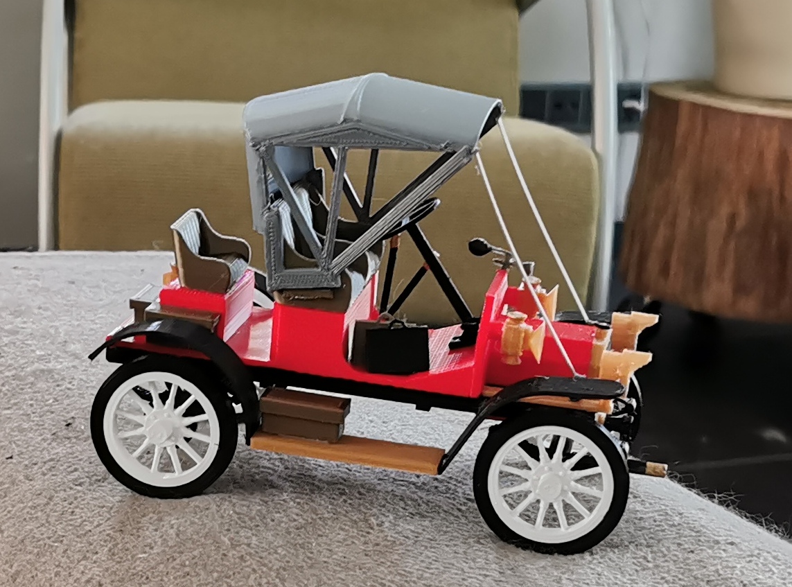 T Ford model S roadstar 1908 scale 1:18 Designer Ed van der Heijden. by ...