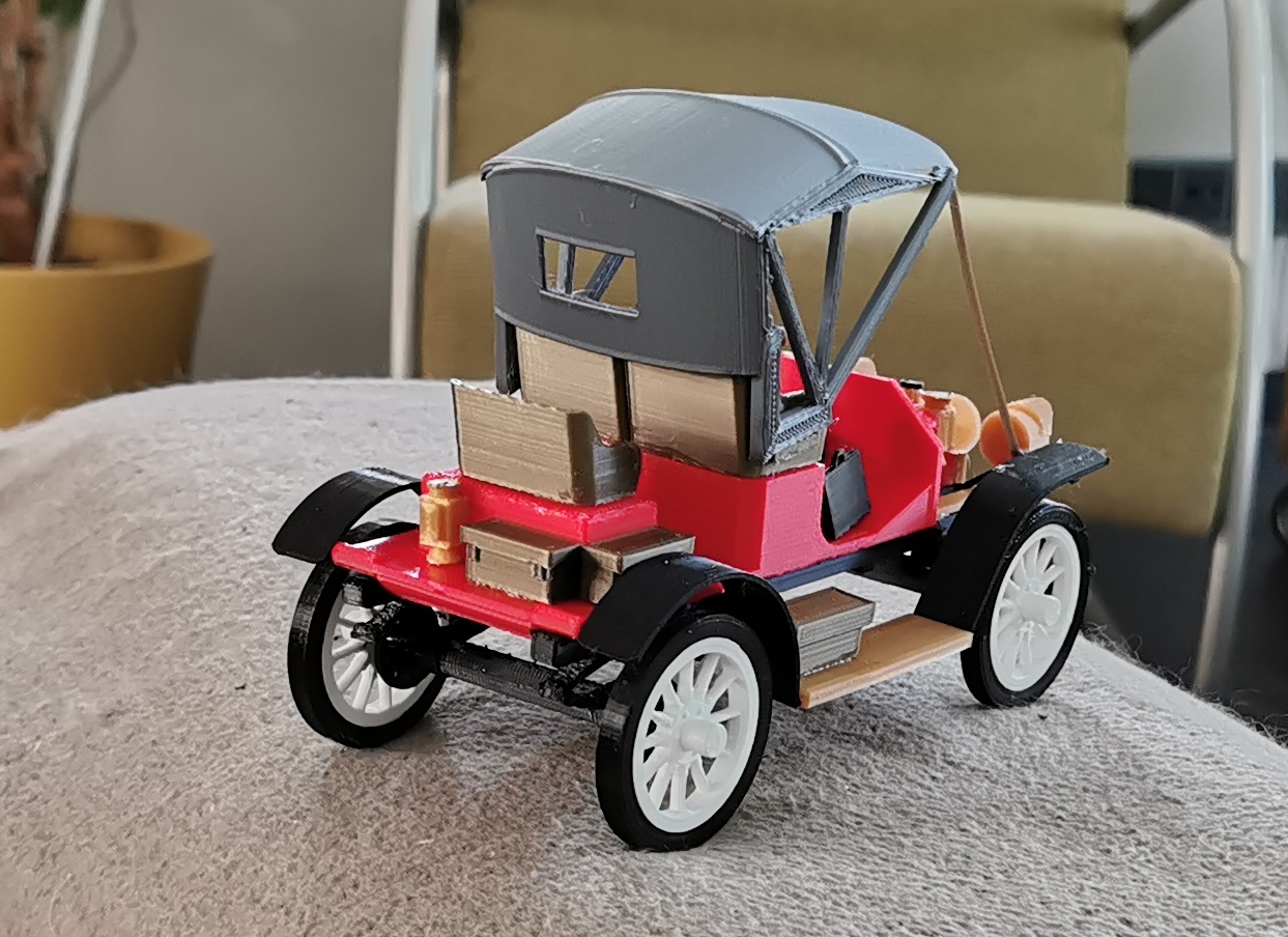 T Ford model S roadstar 1908 scale 1:18 Designer Ed van der Heijden. by ...