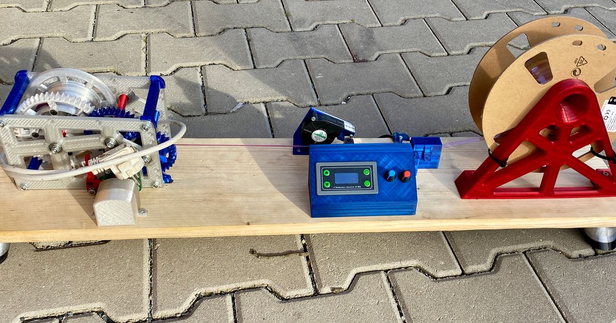 PET Filament Machine by Jaroslav | Download free STL model | Printables.com