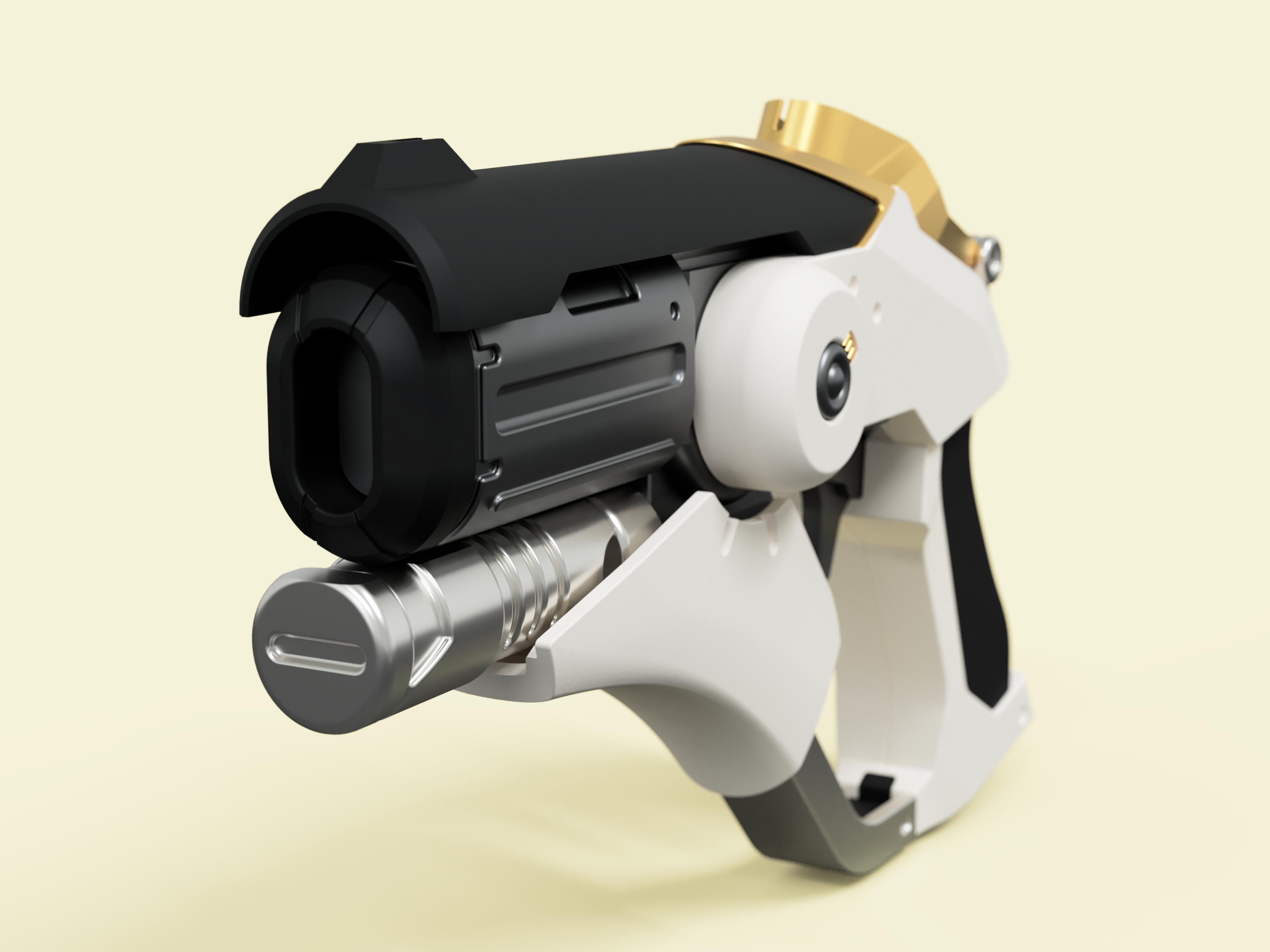 Mercy Caduceus Blaster by Node Creative Studio | Printables Store