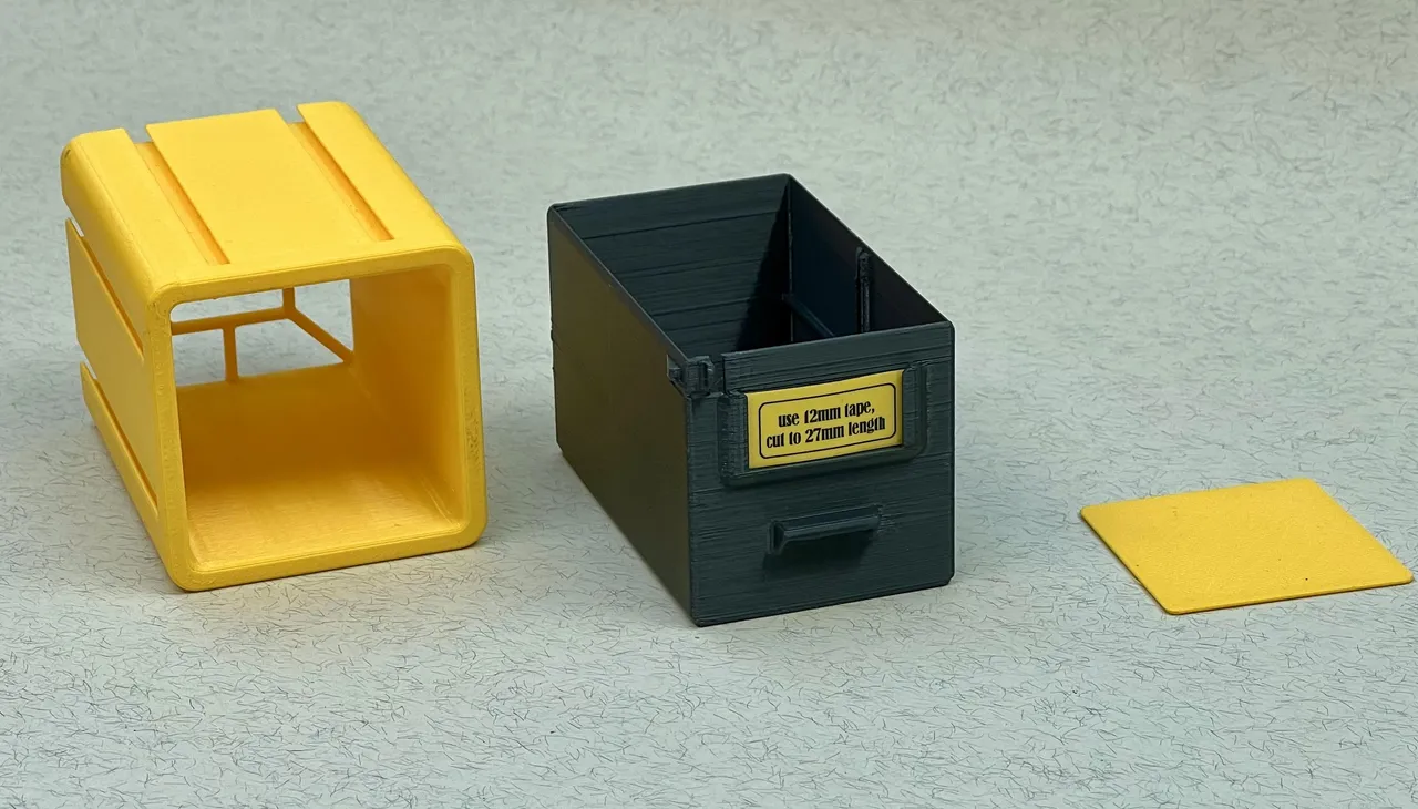 Mini-Storage-Drawer with SnapLock by Martin K @ IFA | Download free STL ...