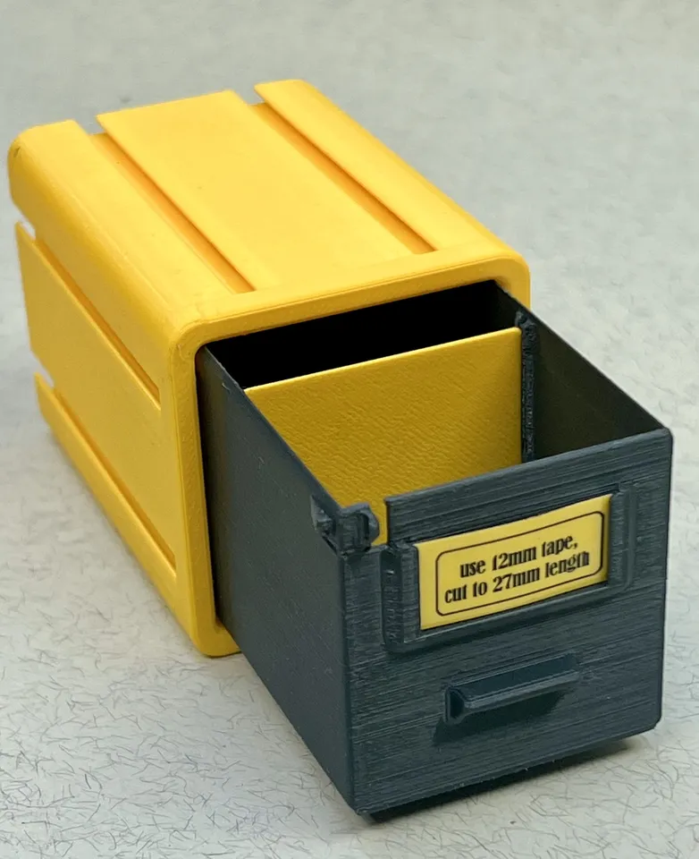 Mini-Storage-Drawer with SnapLock by Martin K @ IFA | Download free STL ...