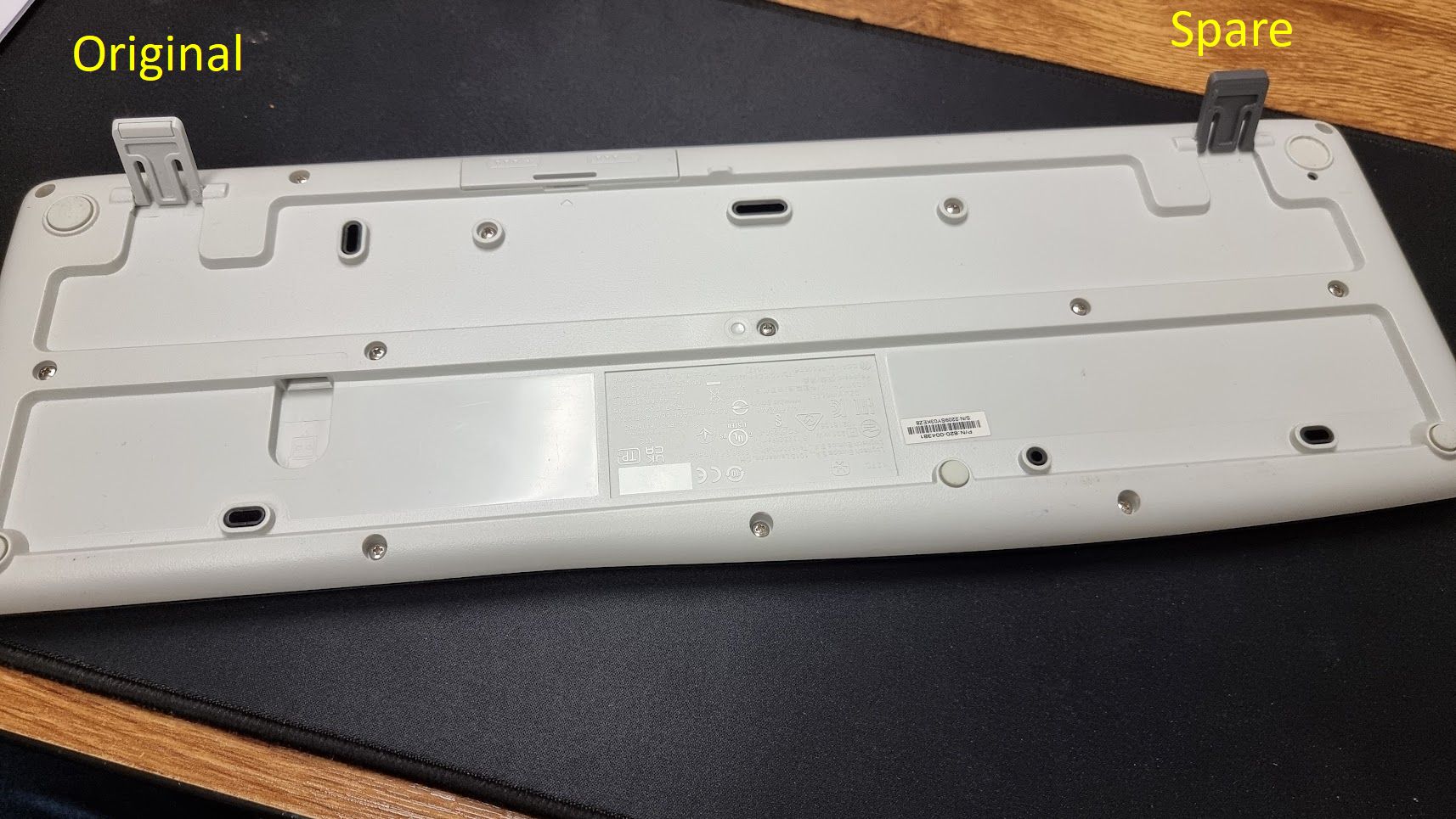 Keyboard feet for Logitech K270 / K260 by Bubu Bubub | Download free ...