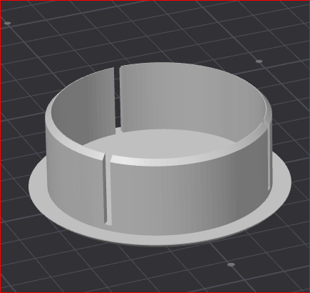 simple desk hole cap by Mi09 | Download free STL model | Printables.com