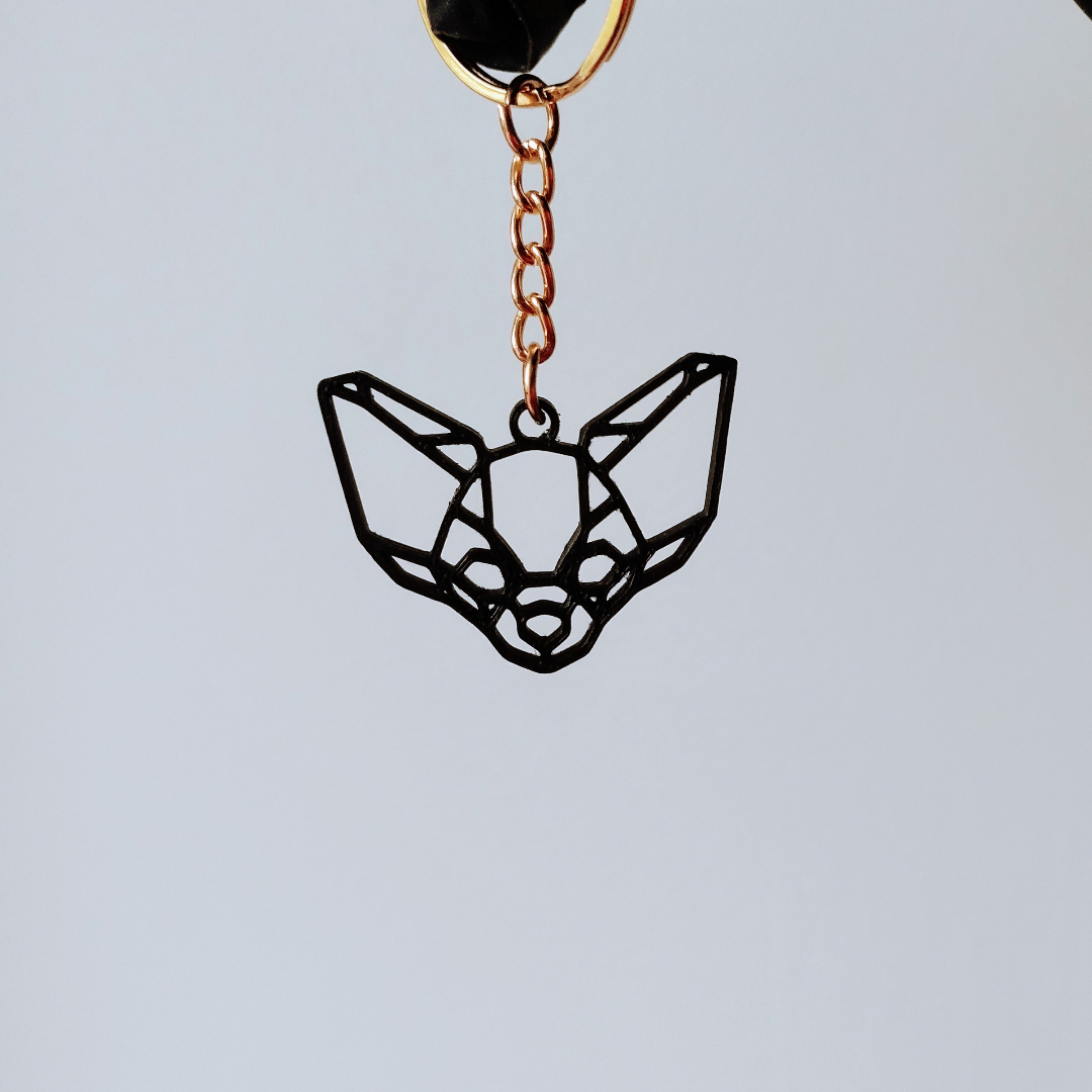 Cute chihuahua geometric keychain minimalistic by pantevi _ | Download ...