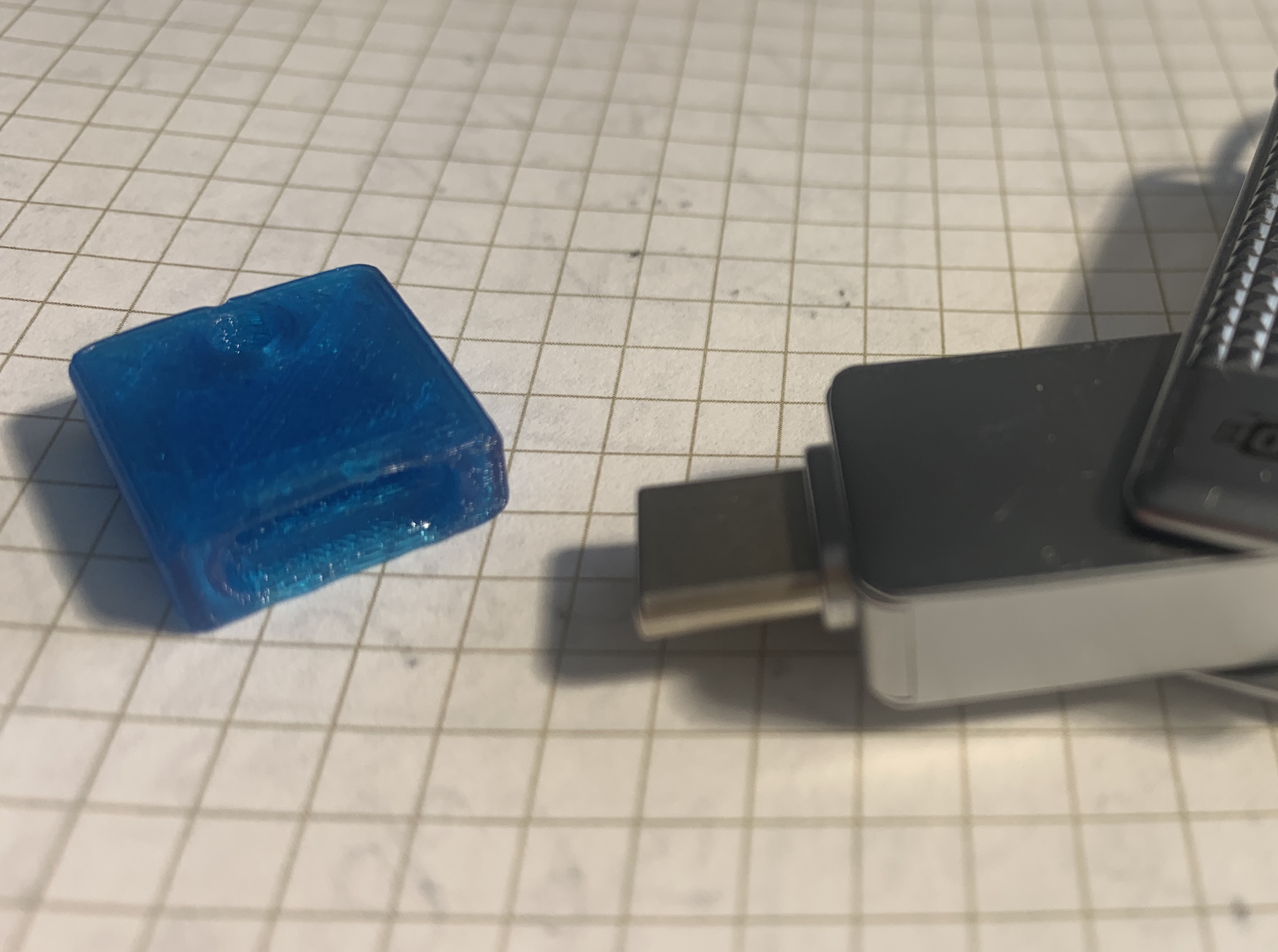 USB-C Female by Extrussy | Download free STL model | Printables.com