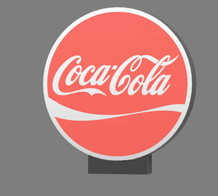 COCA-COLA LED LAMP LIGHTBOX by CM_3D_PRINT | Download free STL model ...