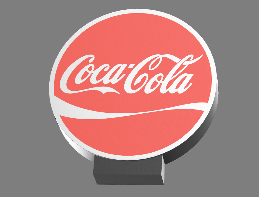 COCA-COLA LED LAMP LIGHTBOX by CM_3D_PRINT | Download free STL model ...