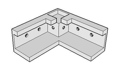 2020 aluminum 90-degree angle XY by Mavis1975 | Download free STL model ...