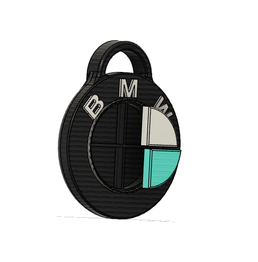 BMW keychain by Radim Schuster | Download free STL model | Printables.com