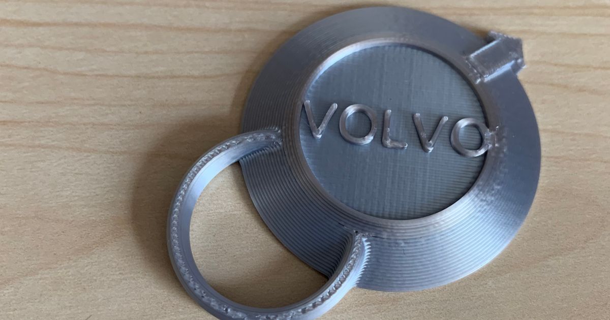 VOLVO KEYRING by Tready | Download free STL model | Printables.com